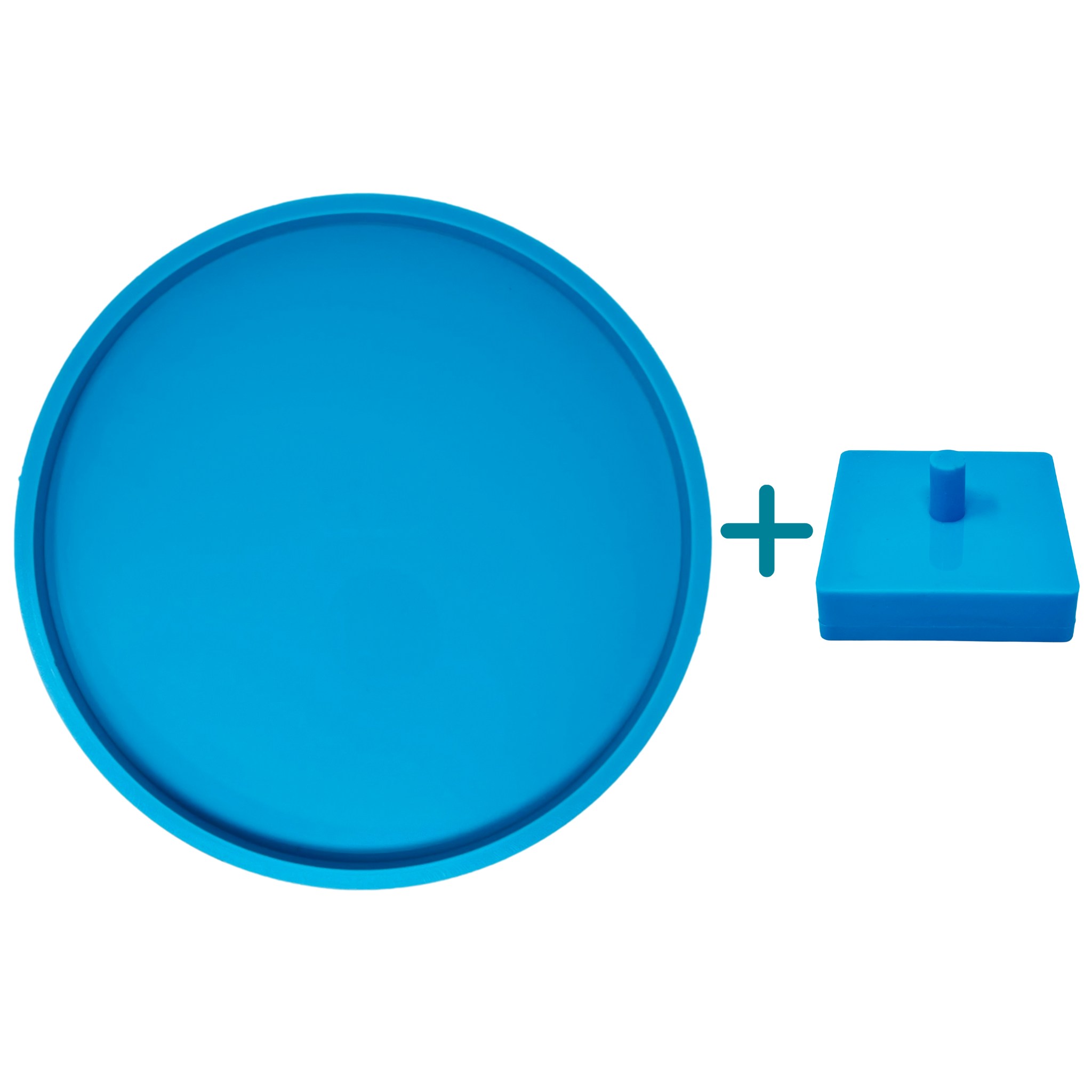 The Mould Story - 11 Inch Round Clock Mould + Clock Spacer Mould