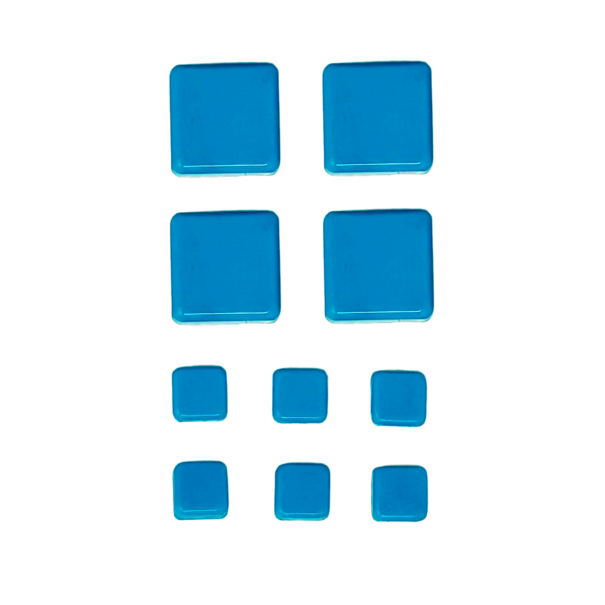 Closed Top Square Silicone Spacers
