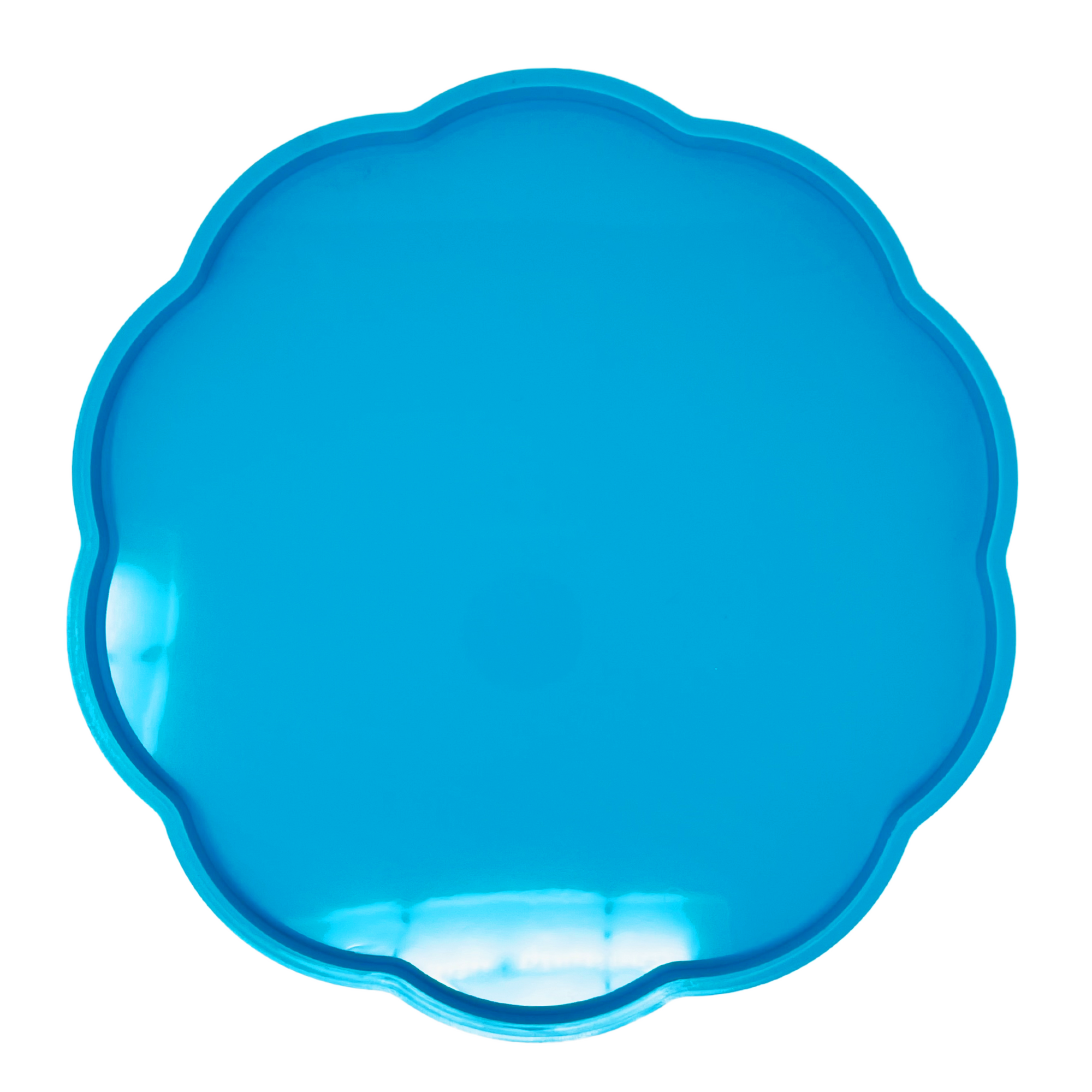 The Mould Story - 12 Inch Corrugated Edges Round Tray Mould