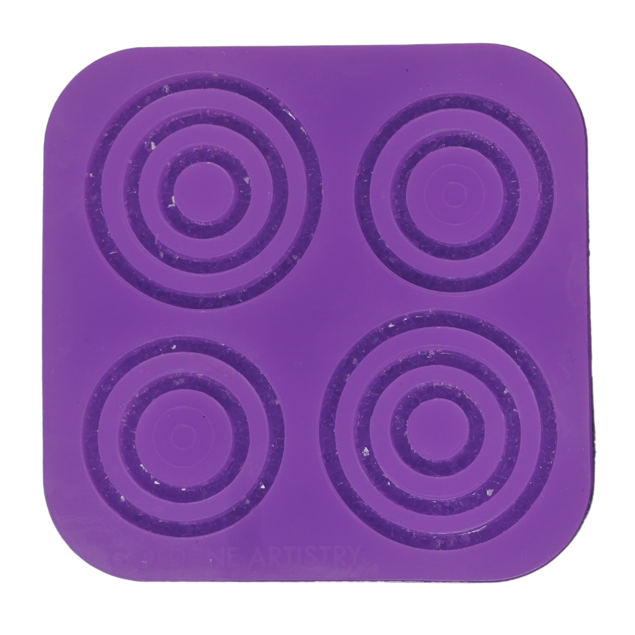 The Mould Story - Druzy Ringed Circle Mould