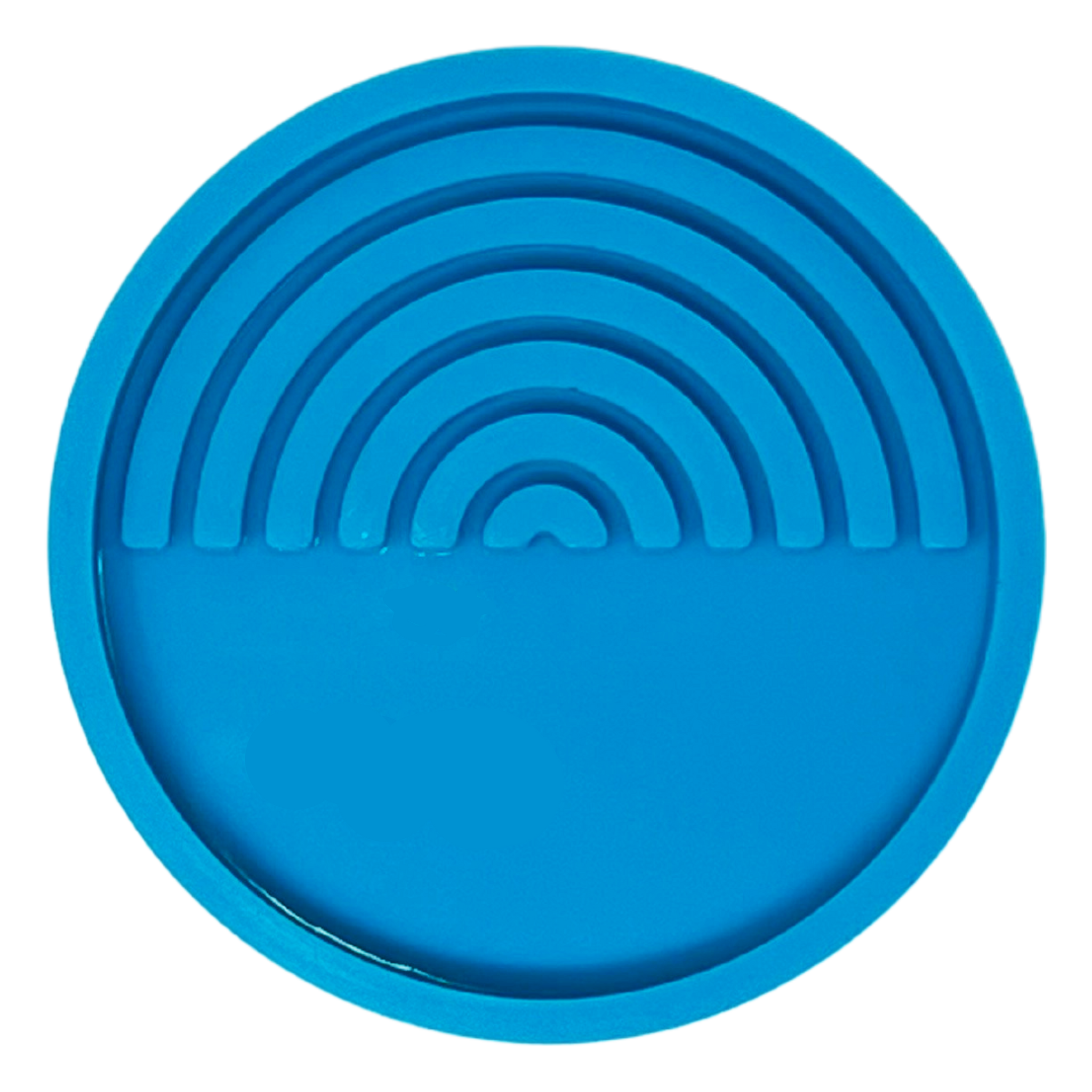 The Mould Story - Round Half & Half Coaster Mould