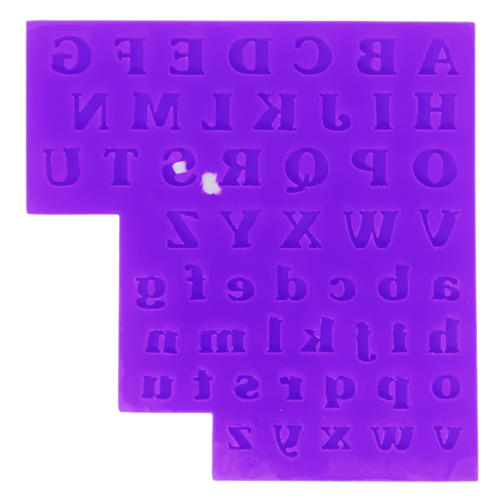 The Mould Story - Uppercase and Lowercase Alphabet Palette Mould