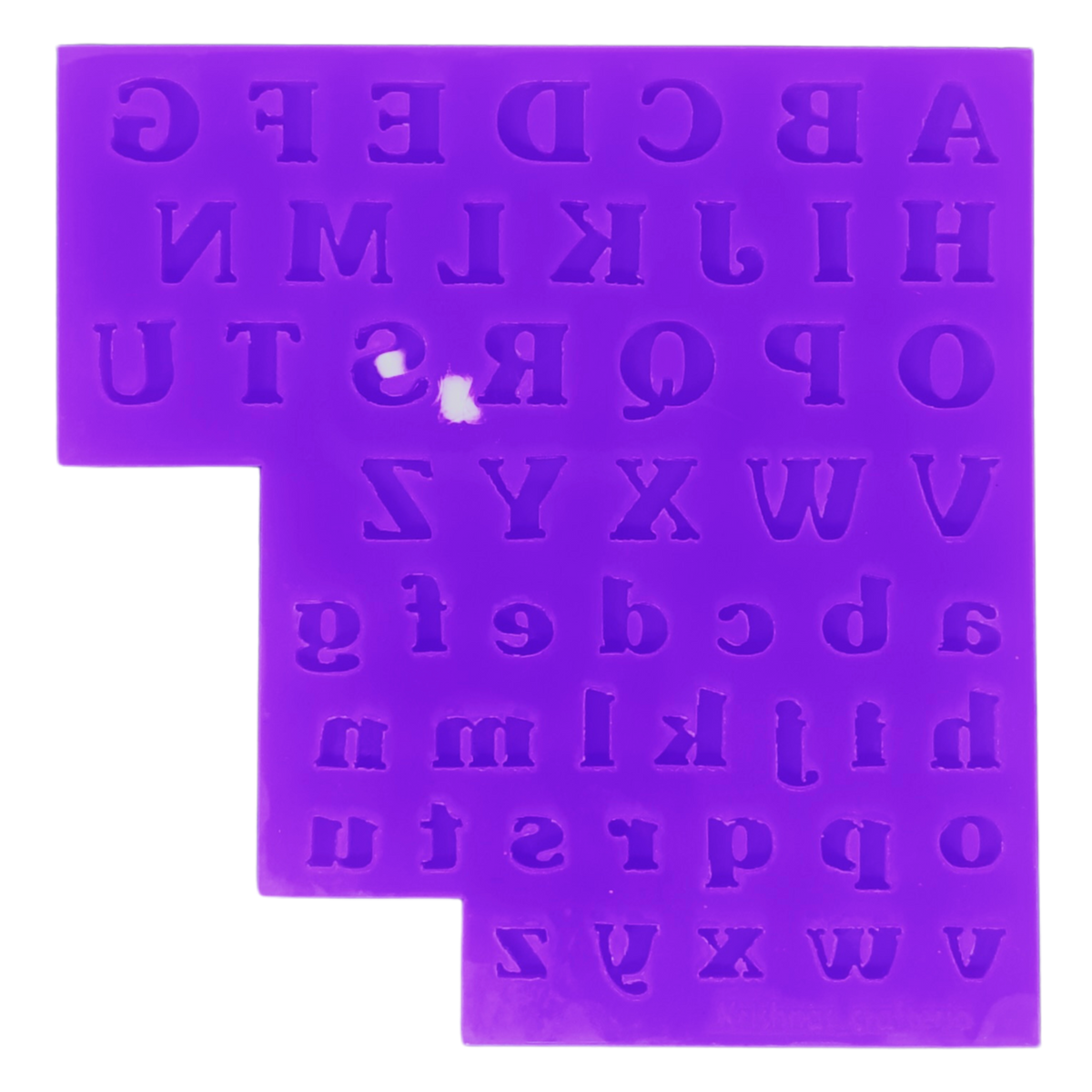 The Mould Story - Uppercase and Lowercase Alphabet Palette Mould