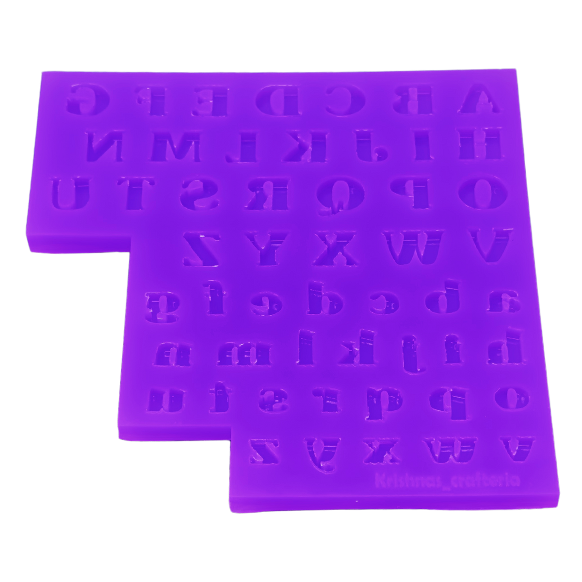 The Mould Story - Uppercase and Lowercase Alphabet Palette Mould