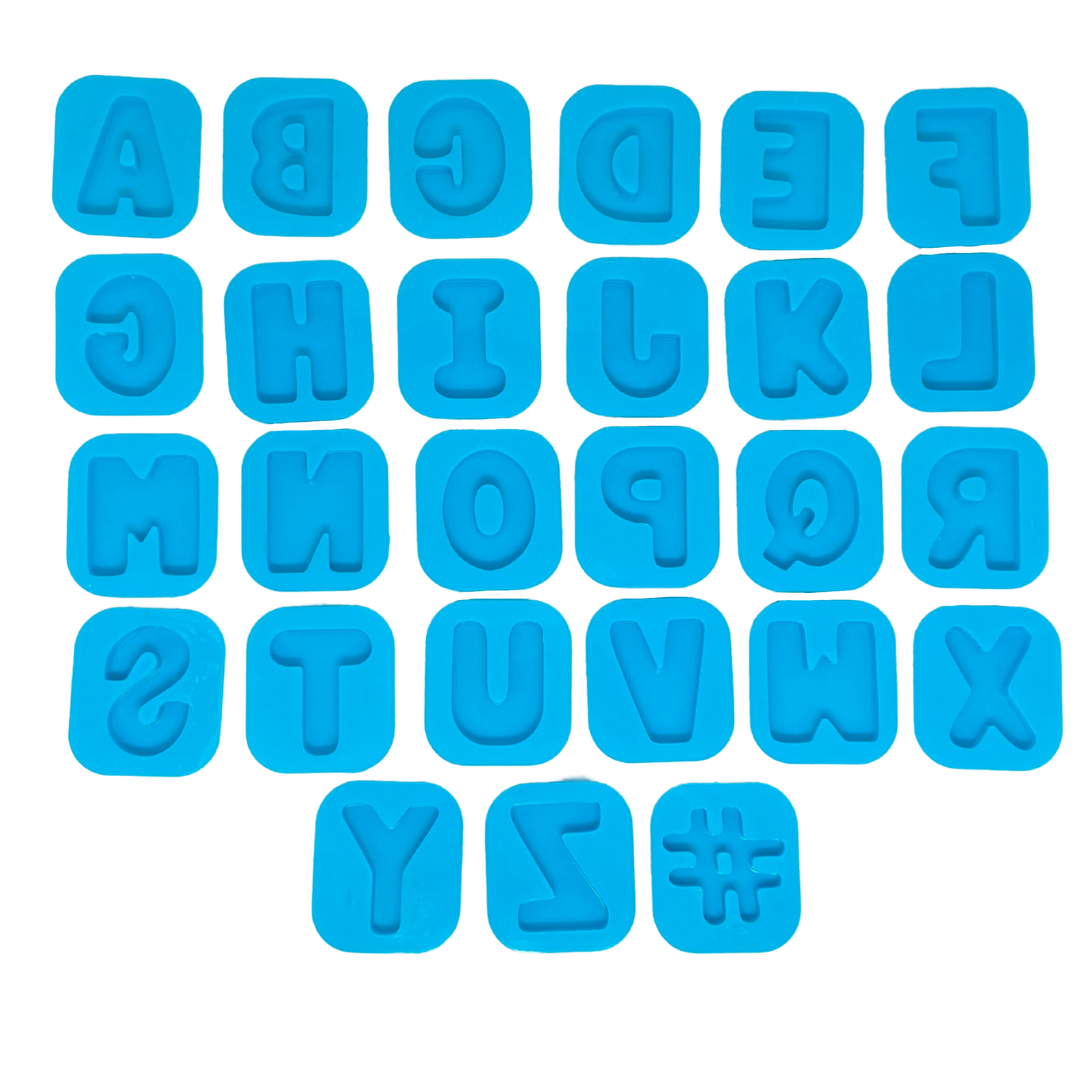 Alphabet / Letter / Number Resin Moulds